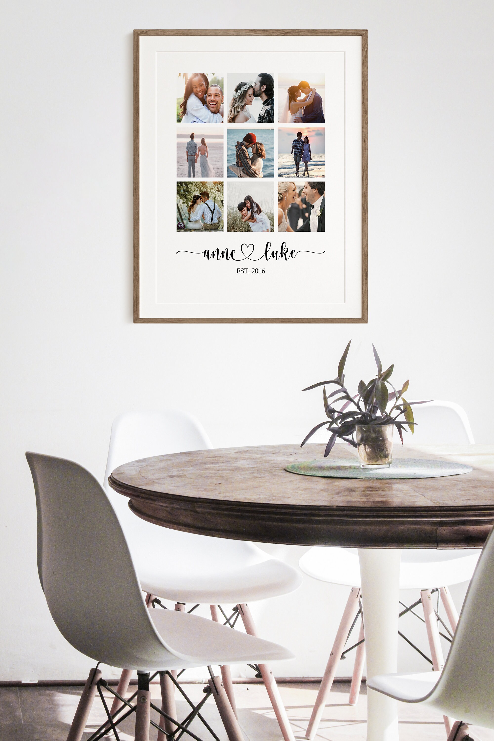 Personalized Photo Collage Wedding Gift Custom Gift for - Etsy Canada