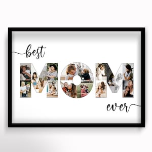Personalized Gift for Mom, Mom Photo Collage Gift, Mother's Day Gift ...