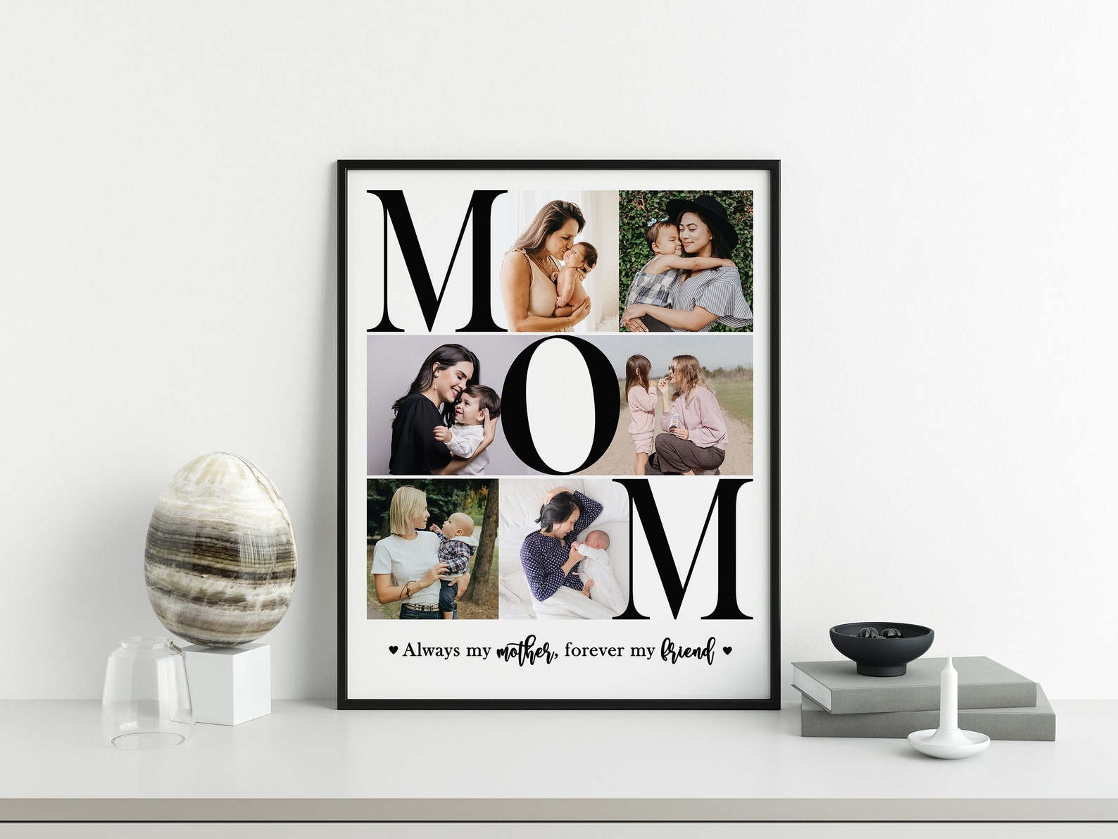 Personalized Gift for Mom Mom Photo Collage Gift Mothers Day - Etsy