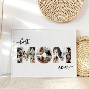 Personalized Gift for Mom, Mom Photo Collage Gift, Mother's Day Gift ...