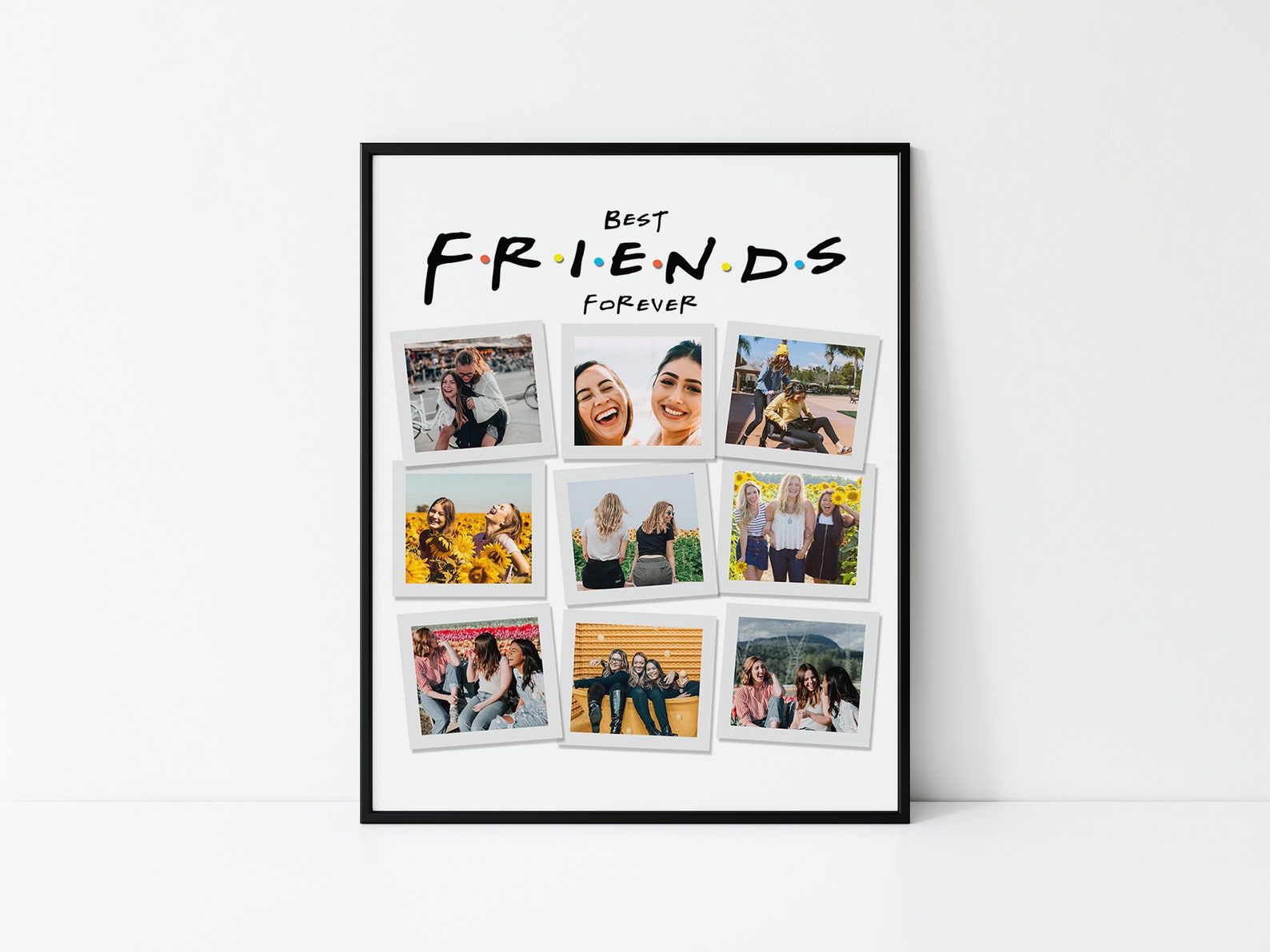 Best Friends Photo Collage Best Friend Gift Best Fiends - Etsy Australia
