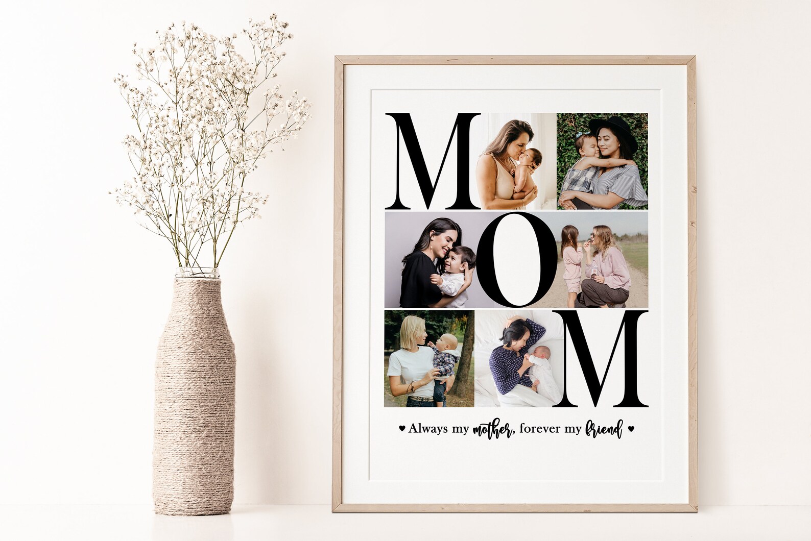 Personalized Gift for Mom Mom Photo Collage Gift Mothers Day - Etsy