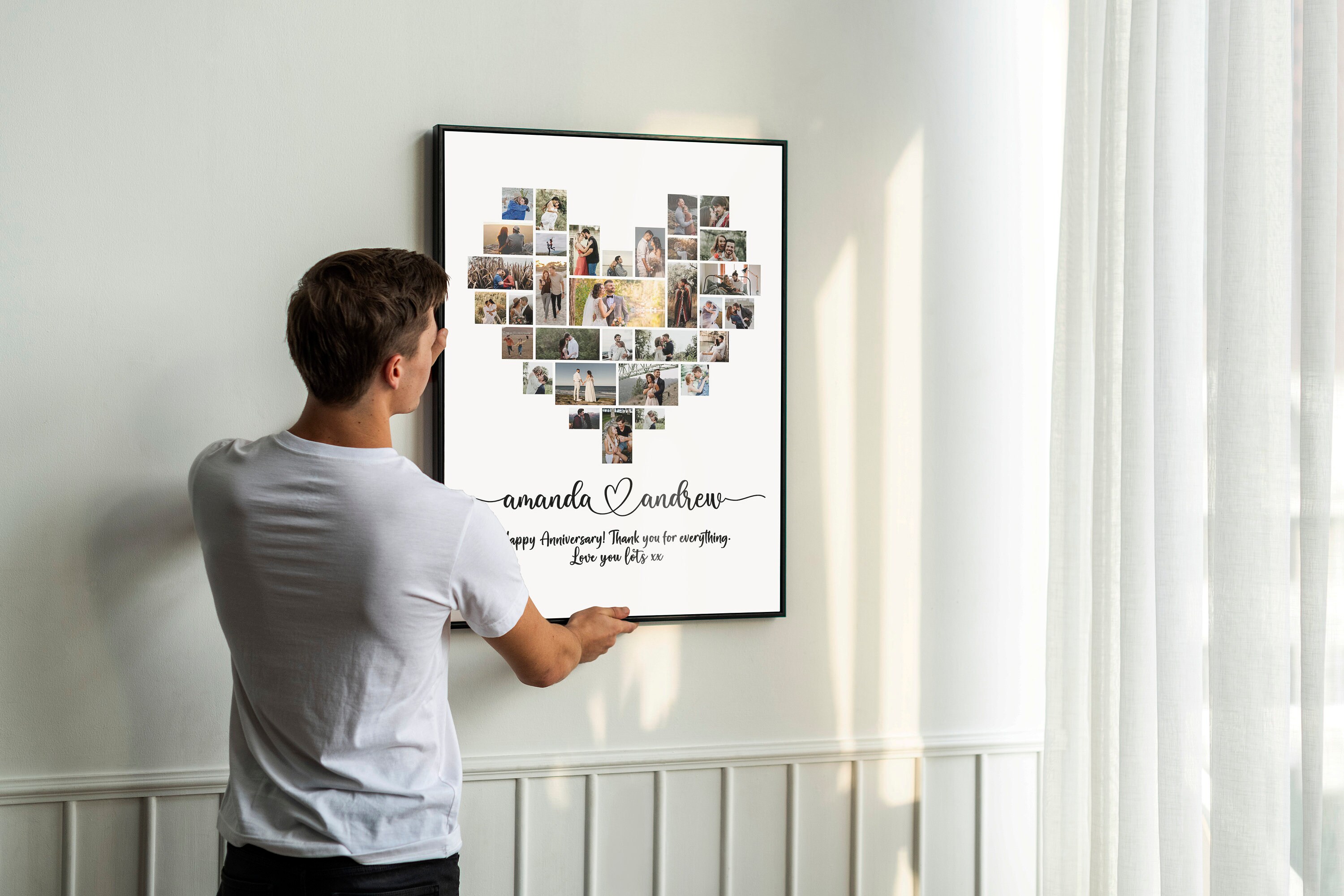 Personalized 6 Months Anniversary Gift for Him, 6th Month Anniversary ...