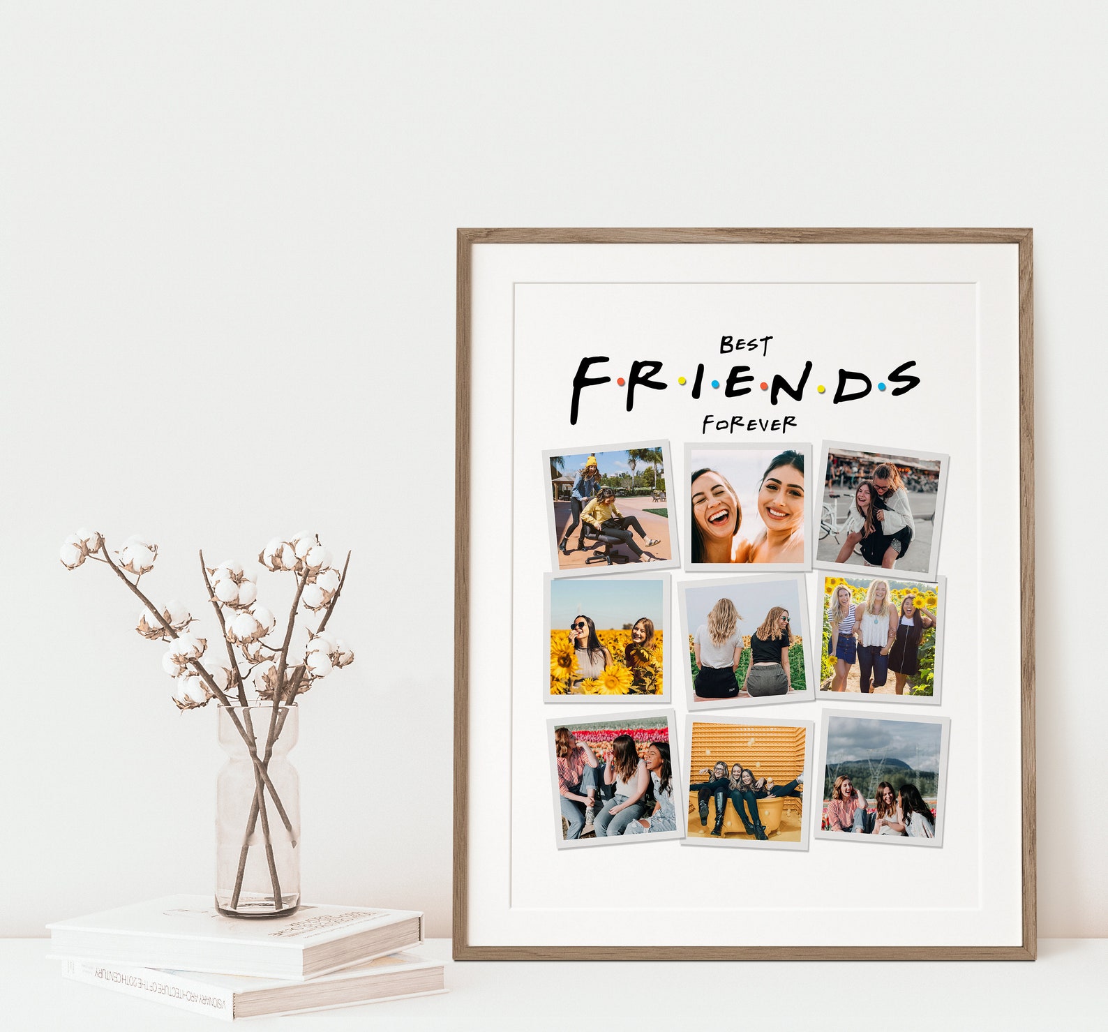 Best Friends Photo Collage Best Friend Gift Best Fiends - Etsy Australia