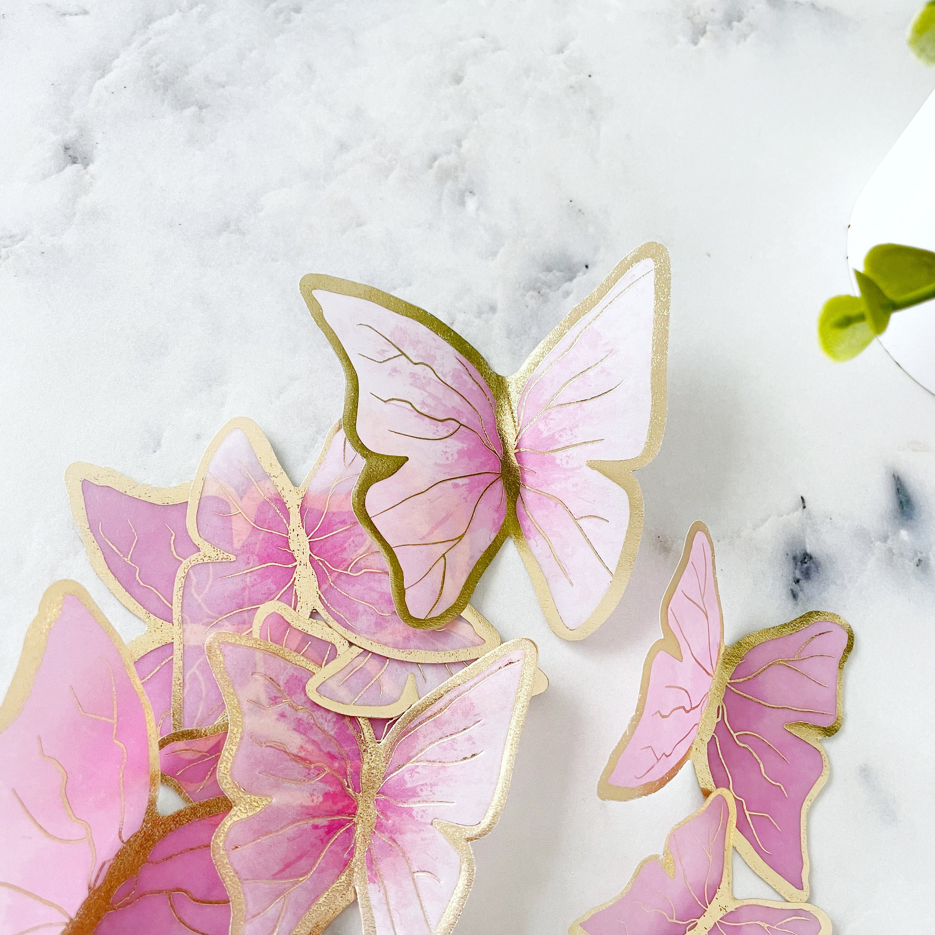 10 Piece Butterfly Pack Cake Decoration Cake Topper Cupcake - Etsy