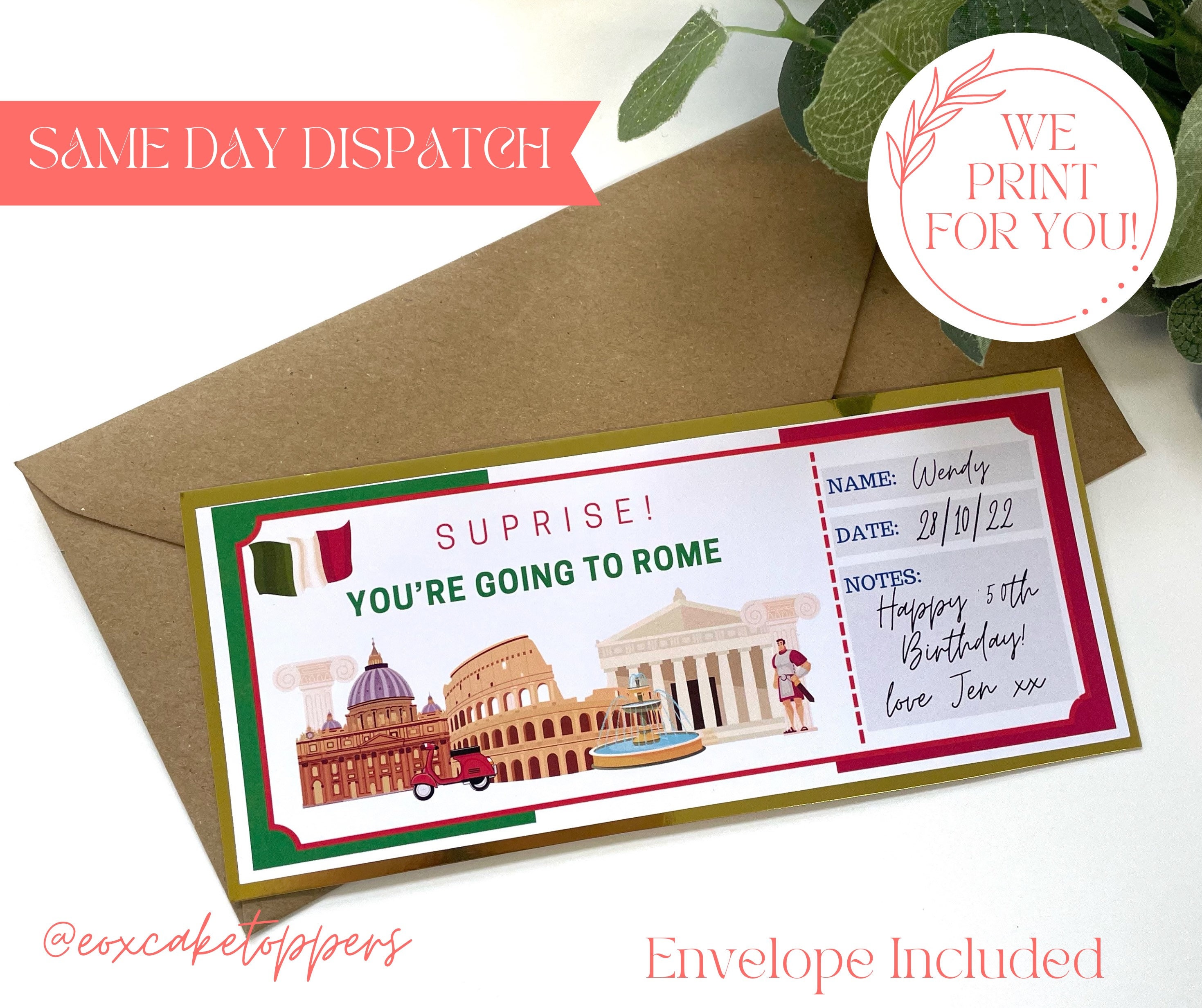 Ticket Rome