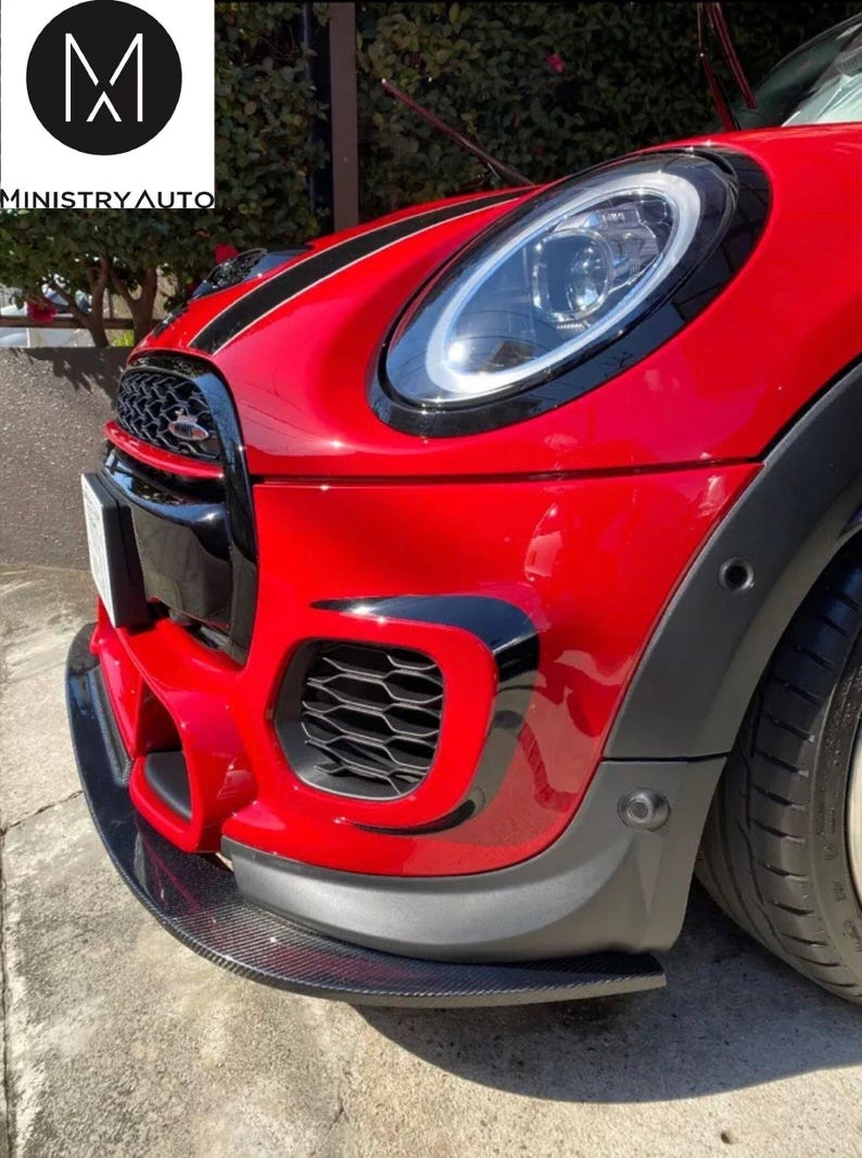 MINI JCW Pro Carbon Fiber Front Splitter F Series (2014-18) - Etsy