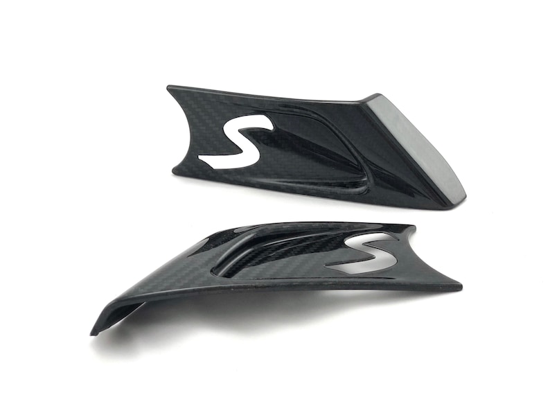 MINI Side Scuttle Covers Carbon Fibre R55, R56, R57, R58 & R59 Cooper S ...