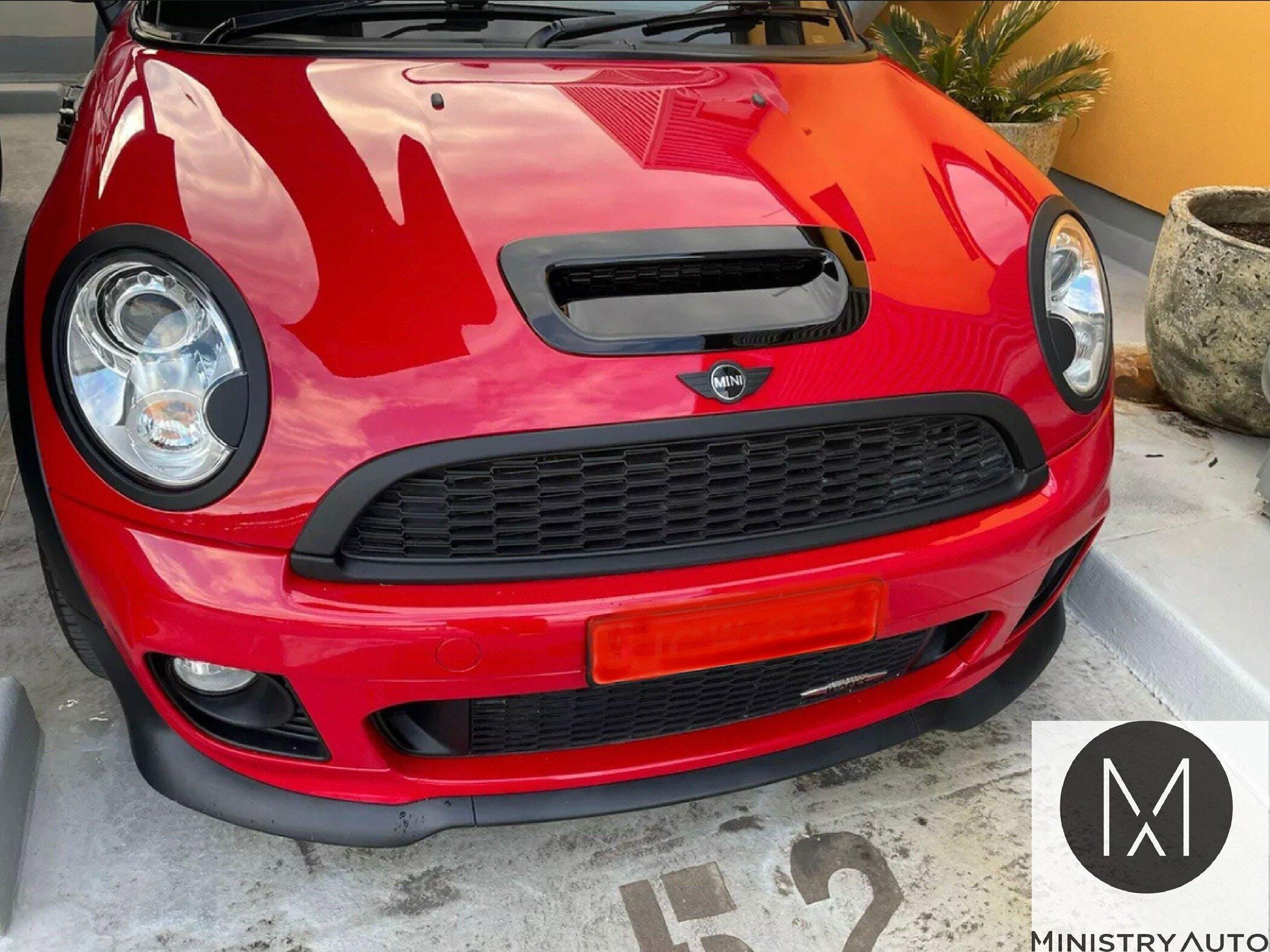 MINI Cooper S Front Grill Surround Trims - Matte Black GEN2 2007 - 2013 ...