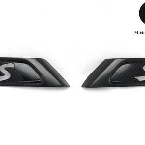 MINI Side Scuttle Covers Carbon Fibre R55, R56, R57, R58 & R59 Cooper S ...
