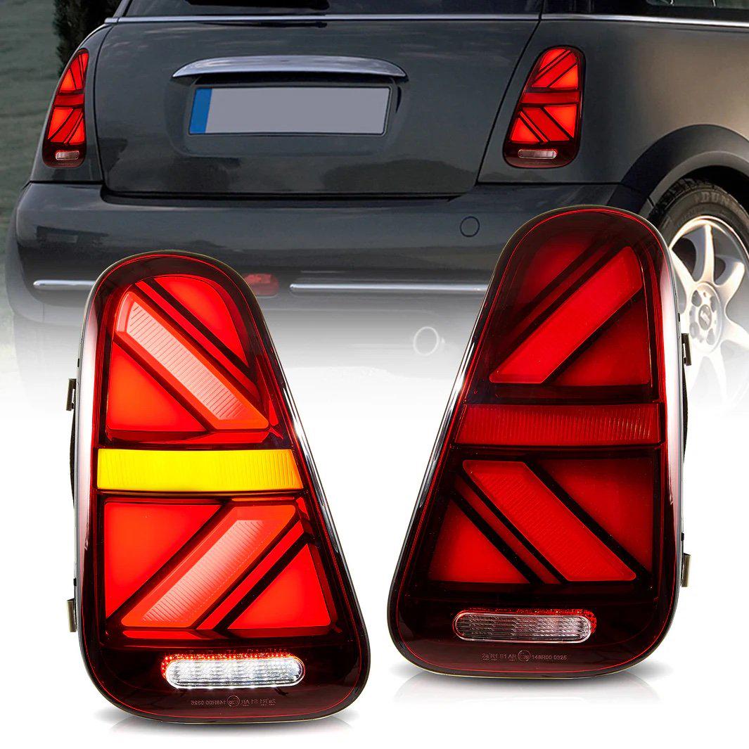MINI GEN 1 Union Jack Taillights - Sequential Turn Signal & Dynamic ...