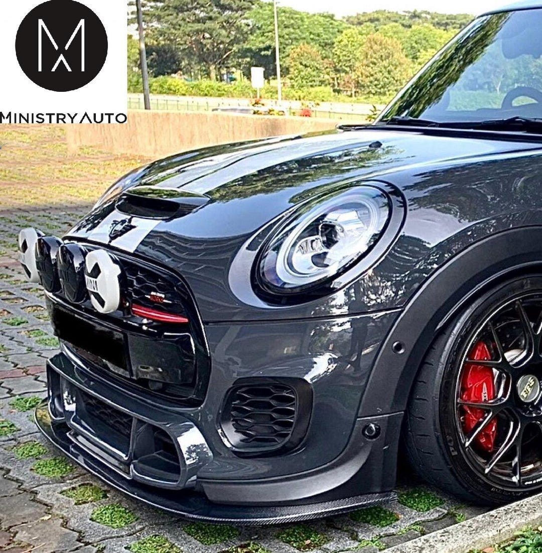 MINI JCW Pro Carbon Fiber Front Splitter F Series (2014-18) - Etsy