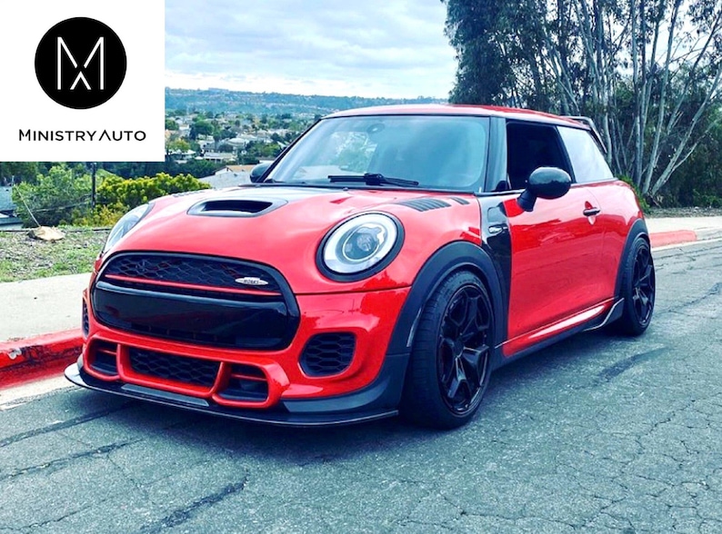 MINI JCW Pro Carbon Fiber Front Splitter F Series (2014-18) - Etsy