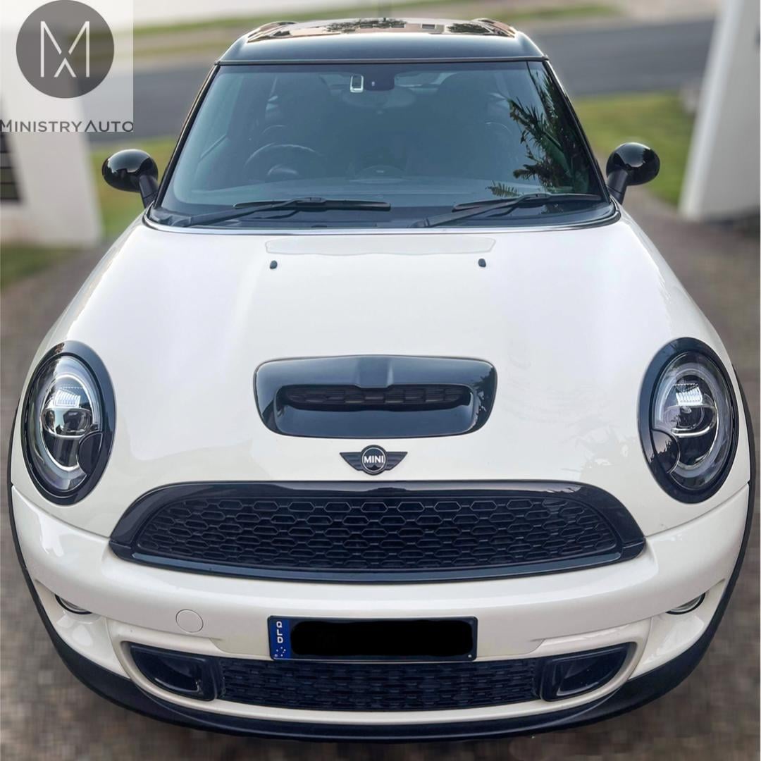 Hood Scoops Black ABS Hood Scoop For Mini Cooper S (2007-2013 ...