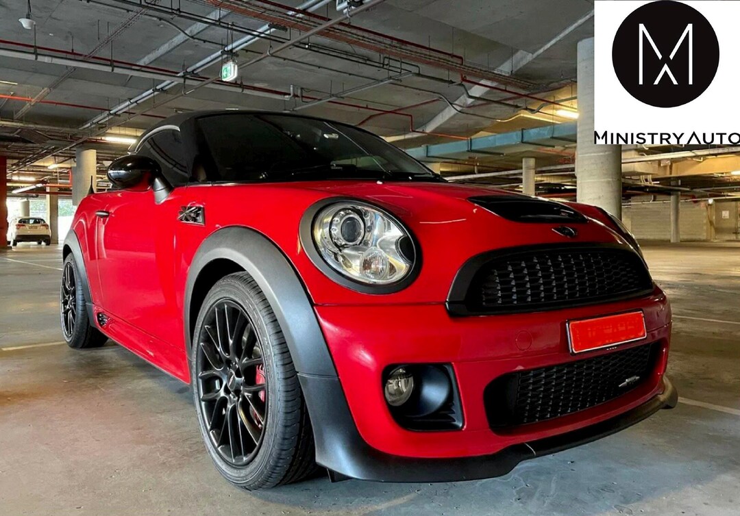 MINI GEN2 Headlight Surround Covers - Piano Black or Matte Black R56 ...