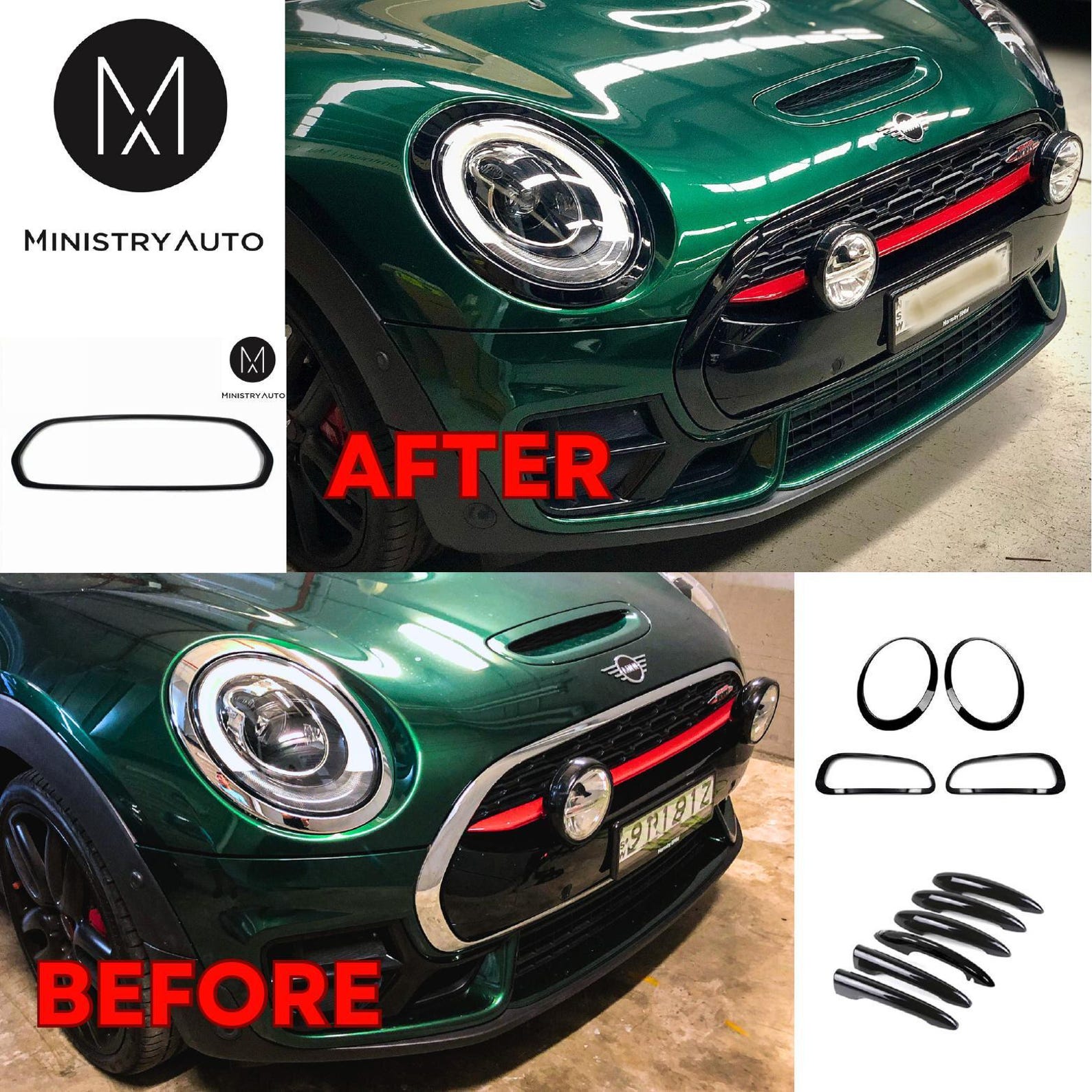 MINI Clubman Blackout Kit GEN3 F54 2016 - 2023 - Etsy