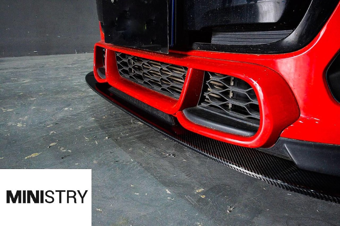 MINI JCW Pro Carbon Fiber Front Splitter F Series (2014-18) - Etsy