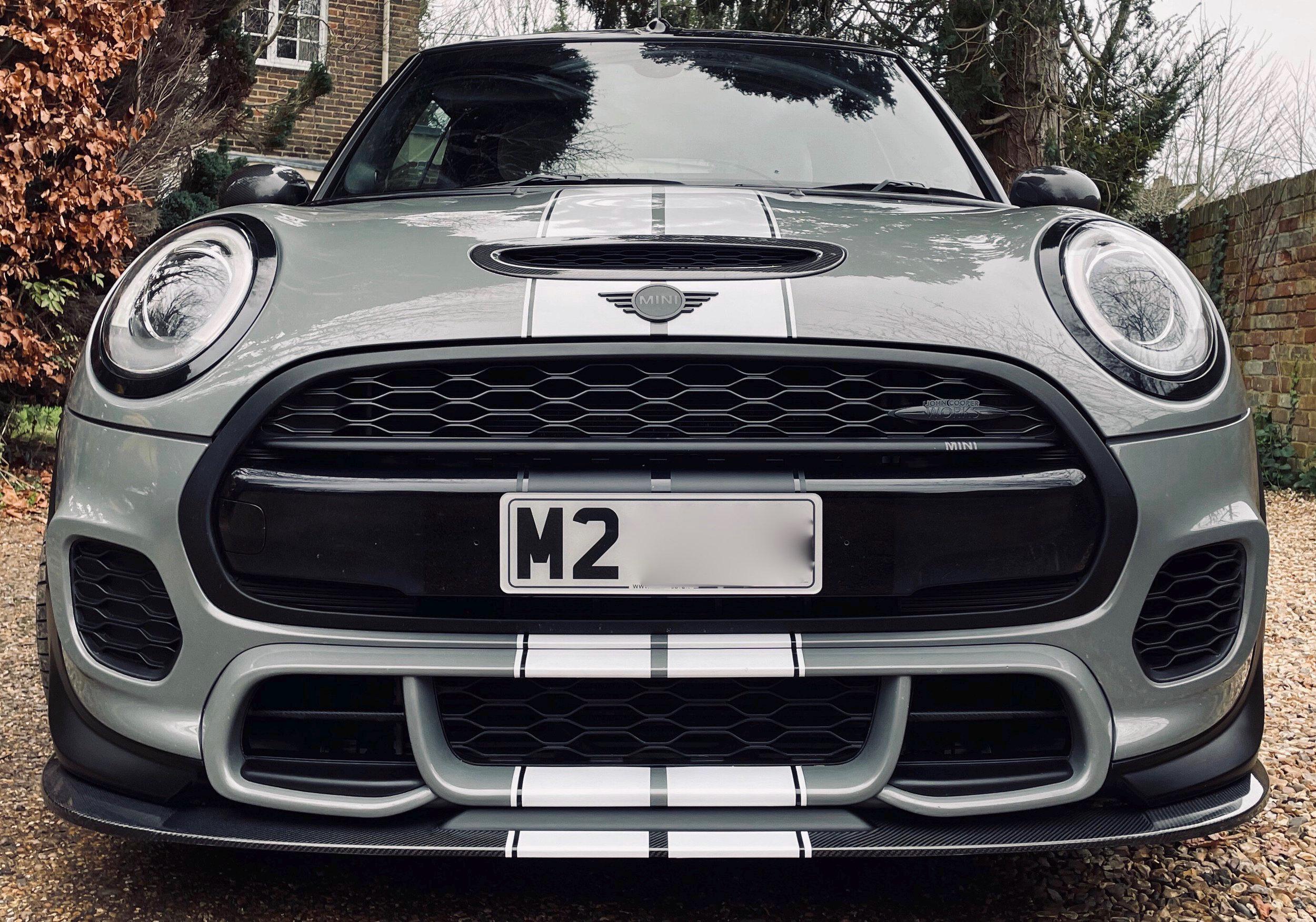 MINI Grill Centre Strip Cover Red or Black Cooper S F56 F55 F57 - Etsy