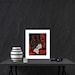 Black Science Educator Art Print With Mat, African American Teacher Art ...