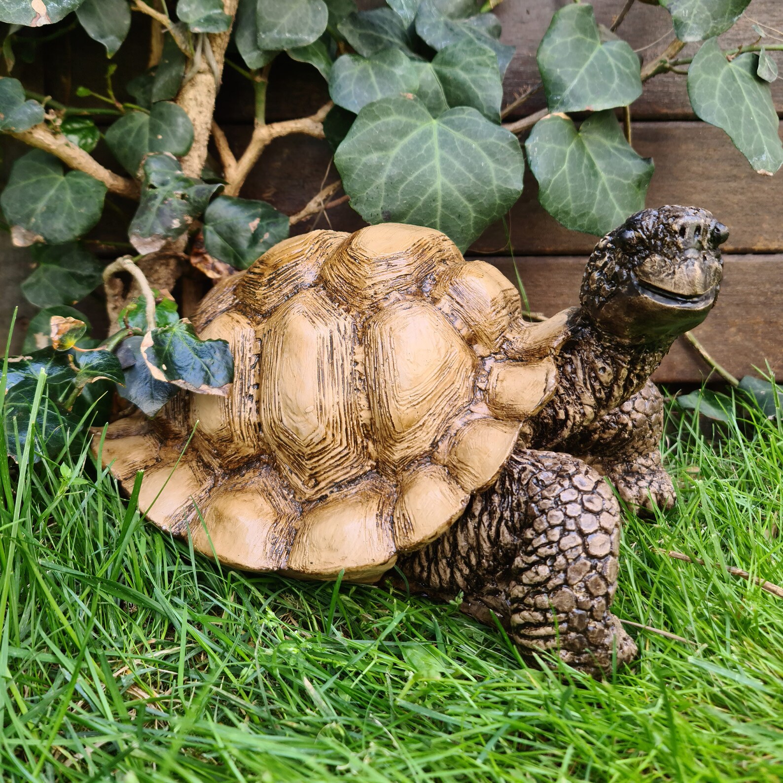 Turtle Statue Tortoise Figurine Outdoor Garden Decor - Etsy