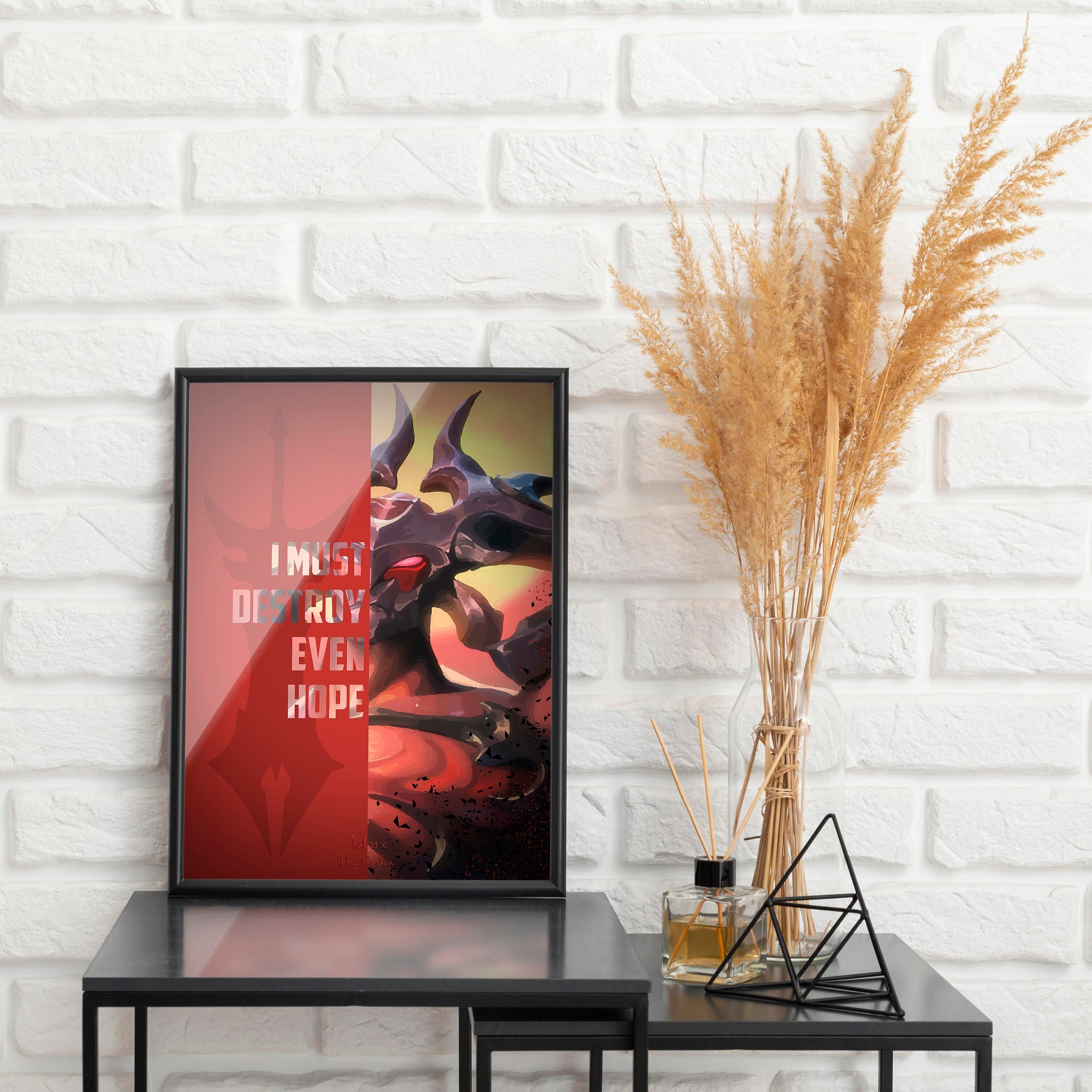 Aatrox League Of Legends LoL Aatrox Poster