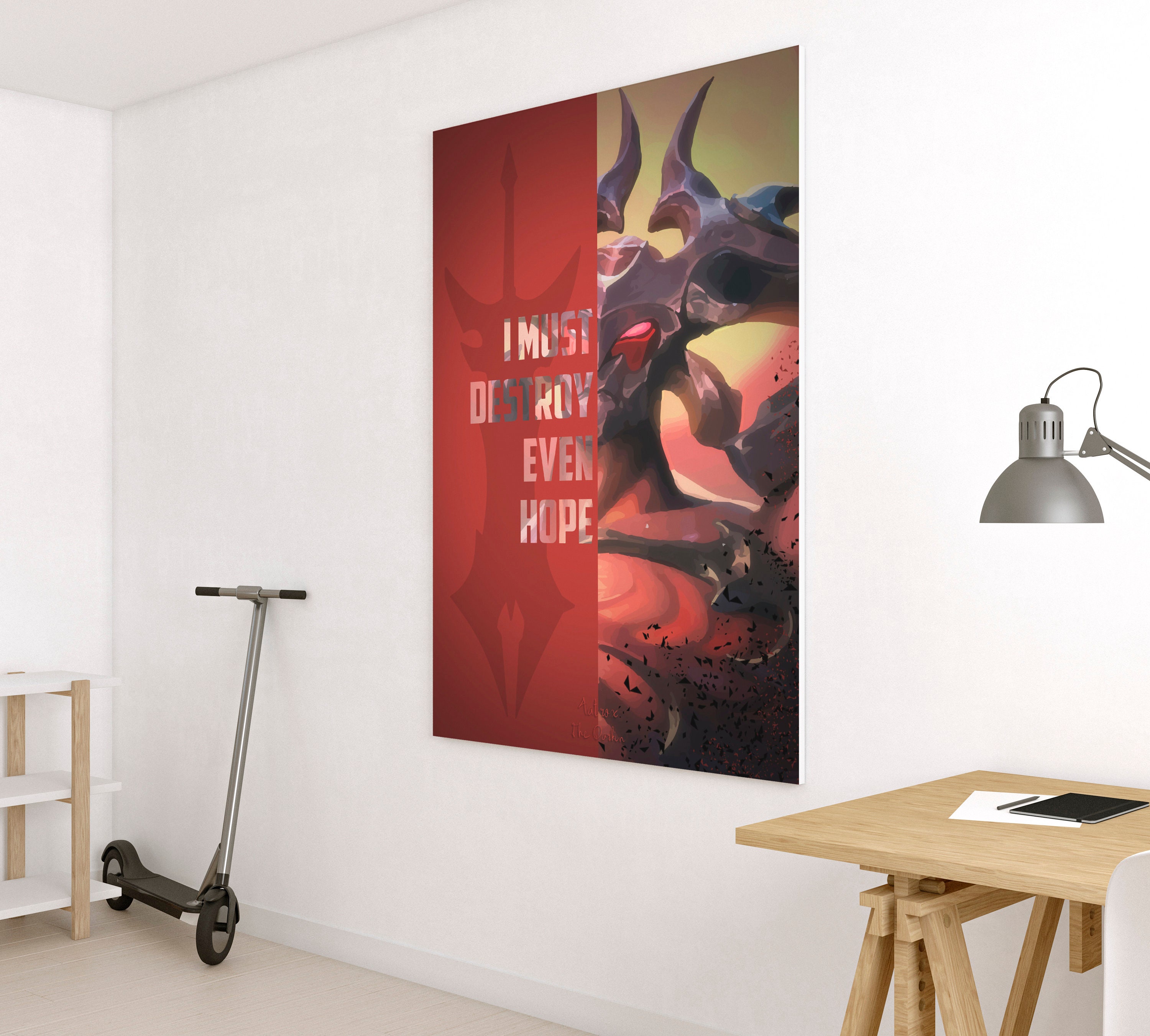 Aatrox League Of Legends LoL Aatrox Poster