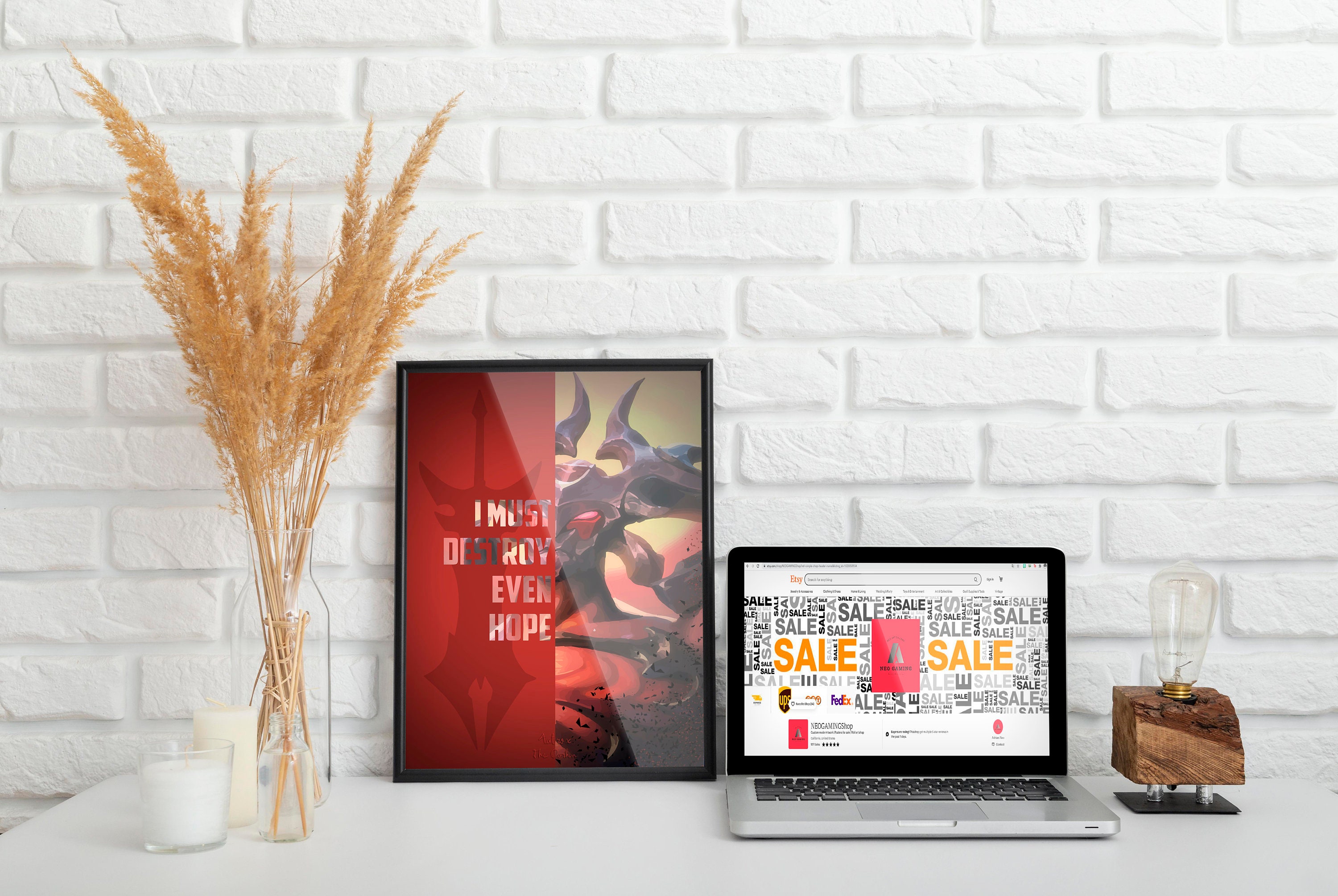 Aatrox League Of Legends LoL Aatrox Poster