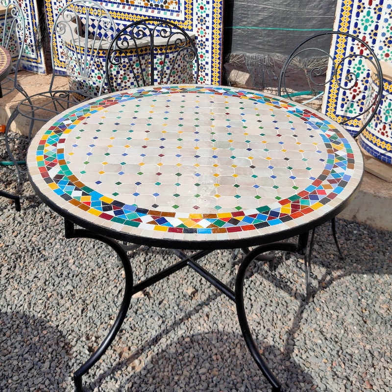 Mosaic Table Kit - Etsy