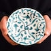 30cm Handcrafted Pottery Plate, Handmade Ceramic , Moroccan Plates ...