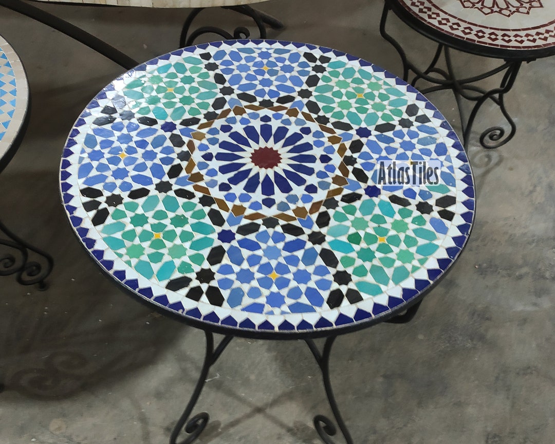 Customizable Outdoor Patio Table 100% Handmade,ceramic Table, Amazing ...
