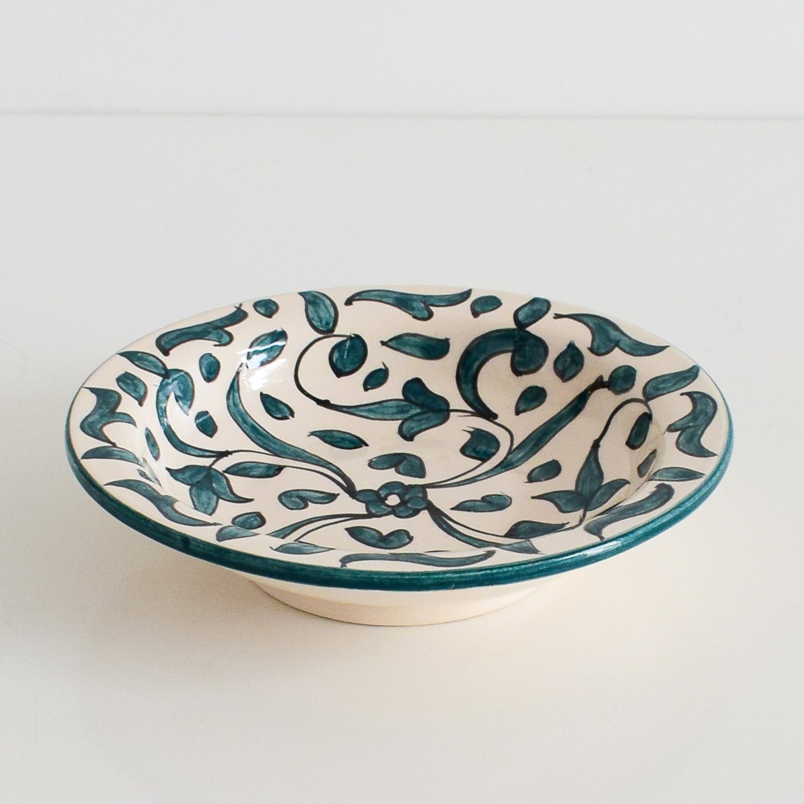 30cm Handcrafted Pottery Plate, Handmade Ceramic , Moroccan Plates ...