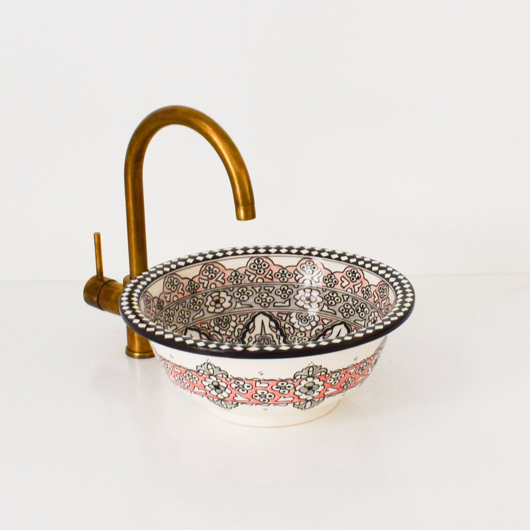 Ceramic Sink for Bathroom 100% Handmade,best Deals Etsy,vessel Sink ...