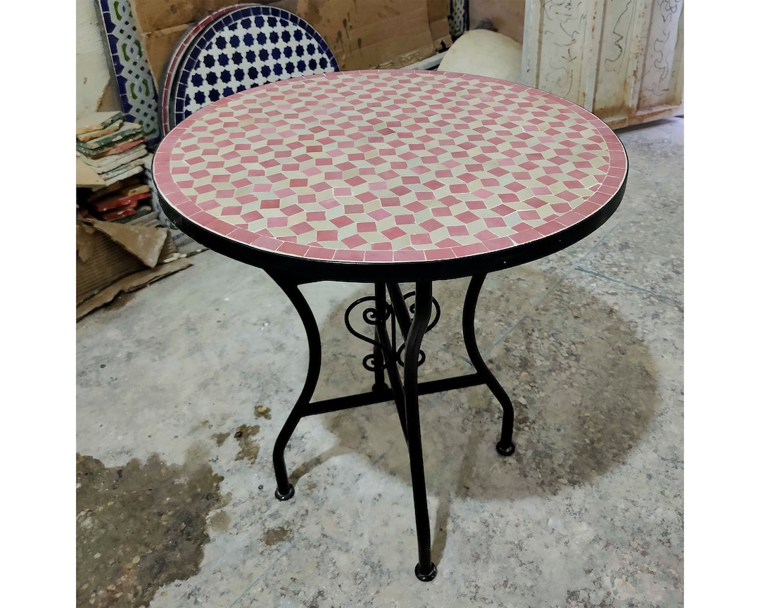 Ceramic Table 100%handmade,ceramic Table,indoor Mosaic Table ...