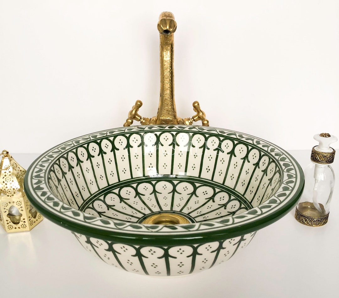 Ceramic Sink for Bathroom 100% Handmade,best Deals Etsy,vessel Sink ...