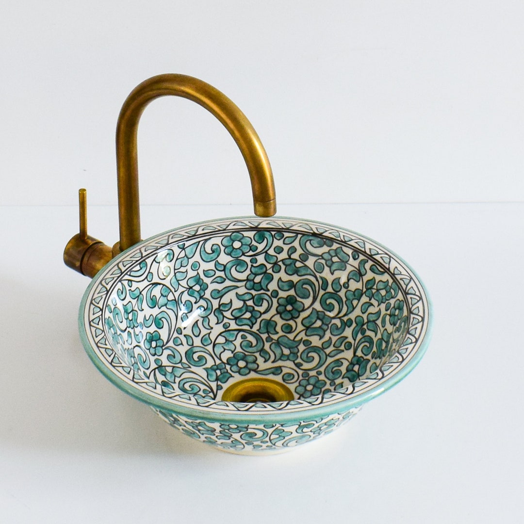 Ceramic Sink for Bathroom 100% Handmade,best Deals Etsy,vessel Sink ...