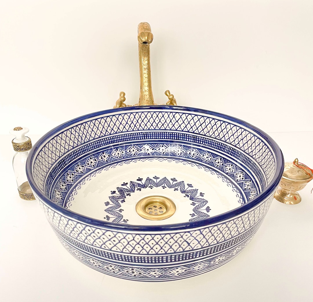 Ceramic Sink for Bathroom 100% Handmade,best Deals Etsy,vessel Sink ...