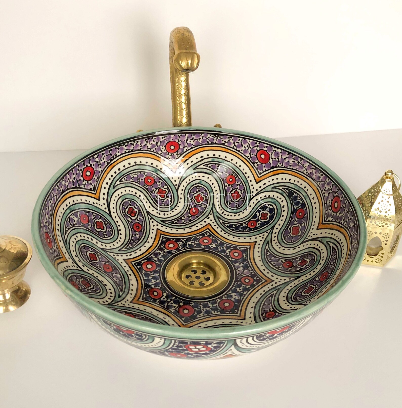 Ceramic Sink for Bathroom 100% Handmade,best Deals Etsy,vessel Sink ...