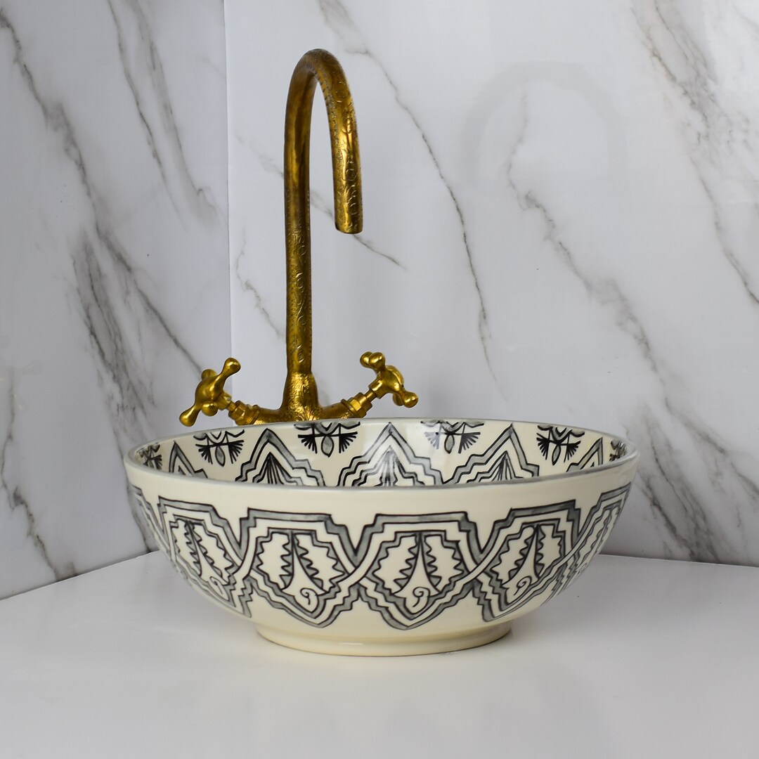 Ceramic Sink for Bathroom 100% Handmade,best Deals Etsy,vessel Sink ...