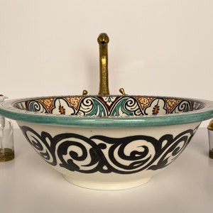 Ceramic Sink for Bathroom 100% Handmade,best Deals Etsy,vessel Sink ...