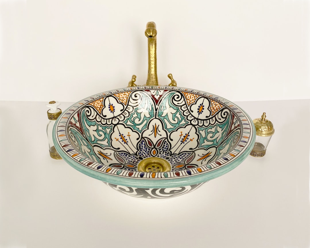 Ceramic Sink for Bathroom 100% Handmade,best Deals Etsy,vessel Sink ...