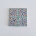 10x10cm Ceramic Tile, Moroccan Ceramic Tiles, Handpainted Piece of ...