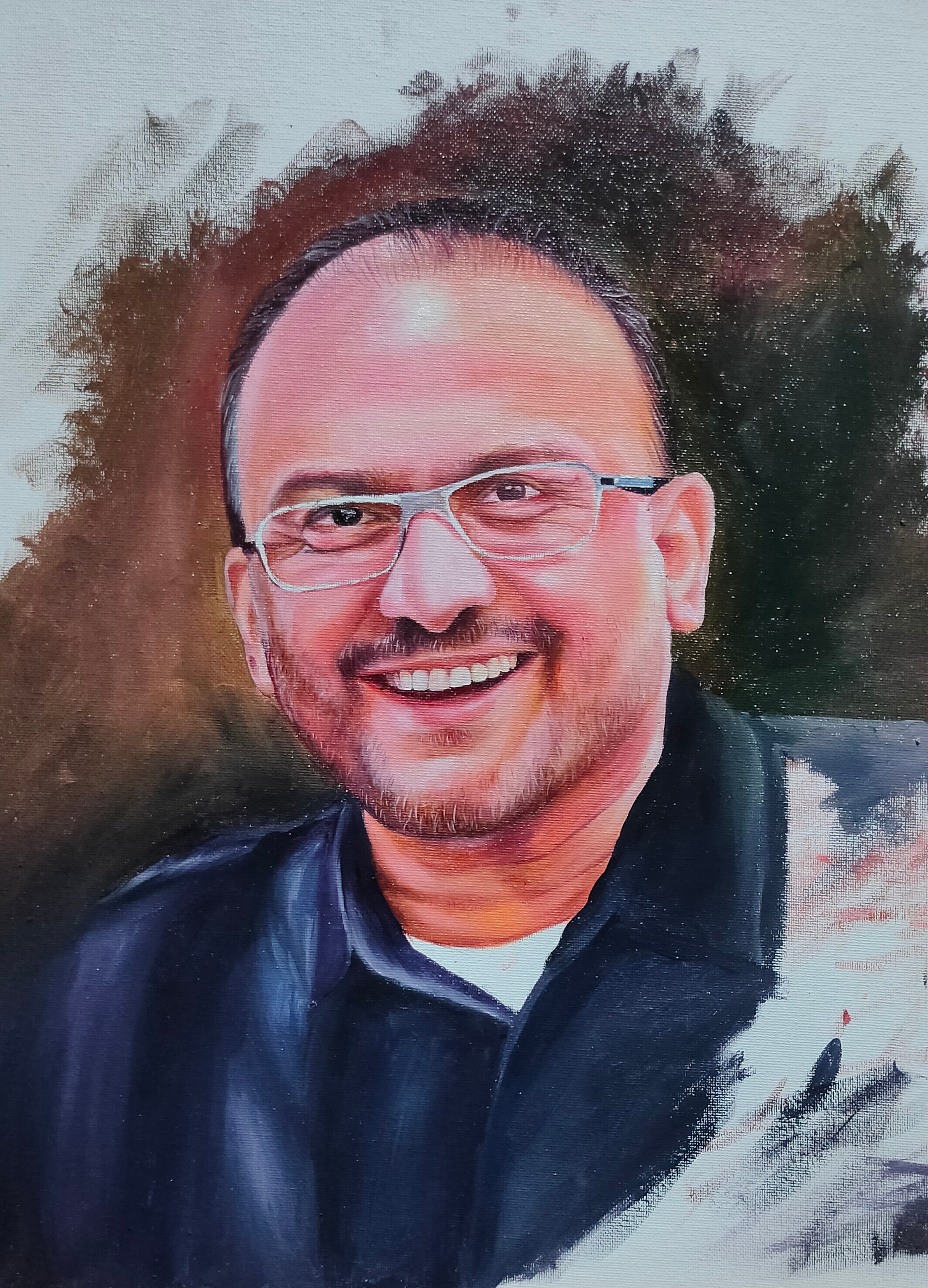 Custom Oil Painting From Photo,personalized Portrait,custom Portrait ...