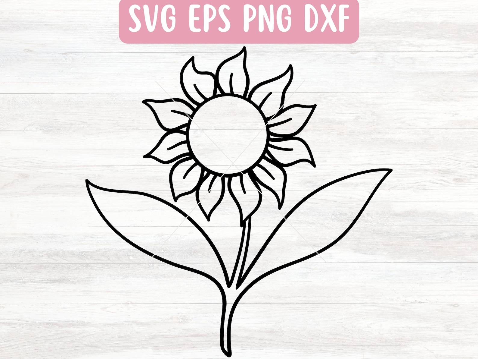 Sunflower Bouquet SVG File for Cricut, Floral Sunflower Svg Vector ...