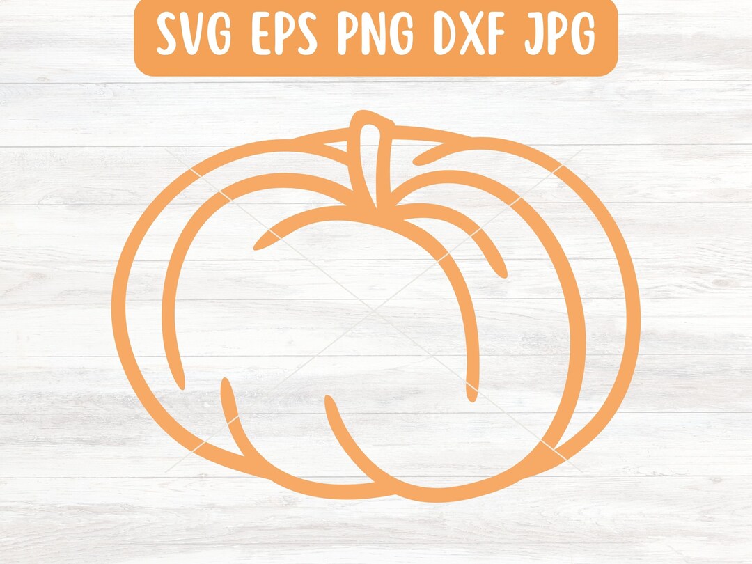 Fall Pumpkin SVG File for Cricut, Thanksgiving SVG for Silhouette ...
