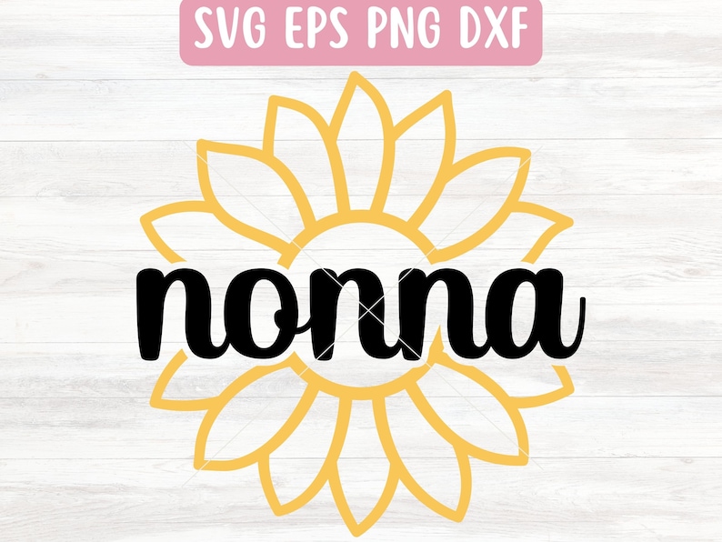 Nonna SVG File for Cricut Mothers Day SVG Shirt Design - Etsy