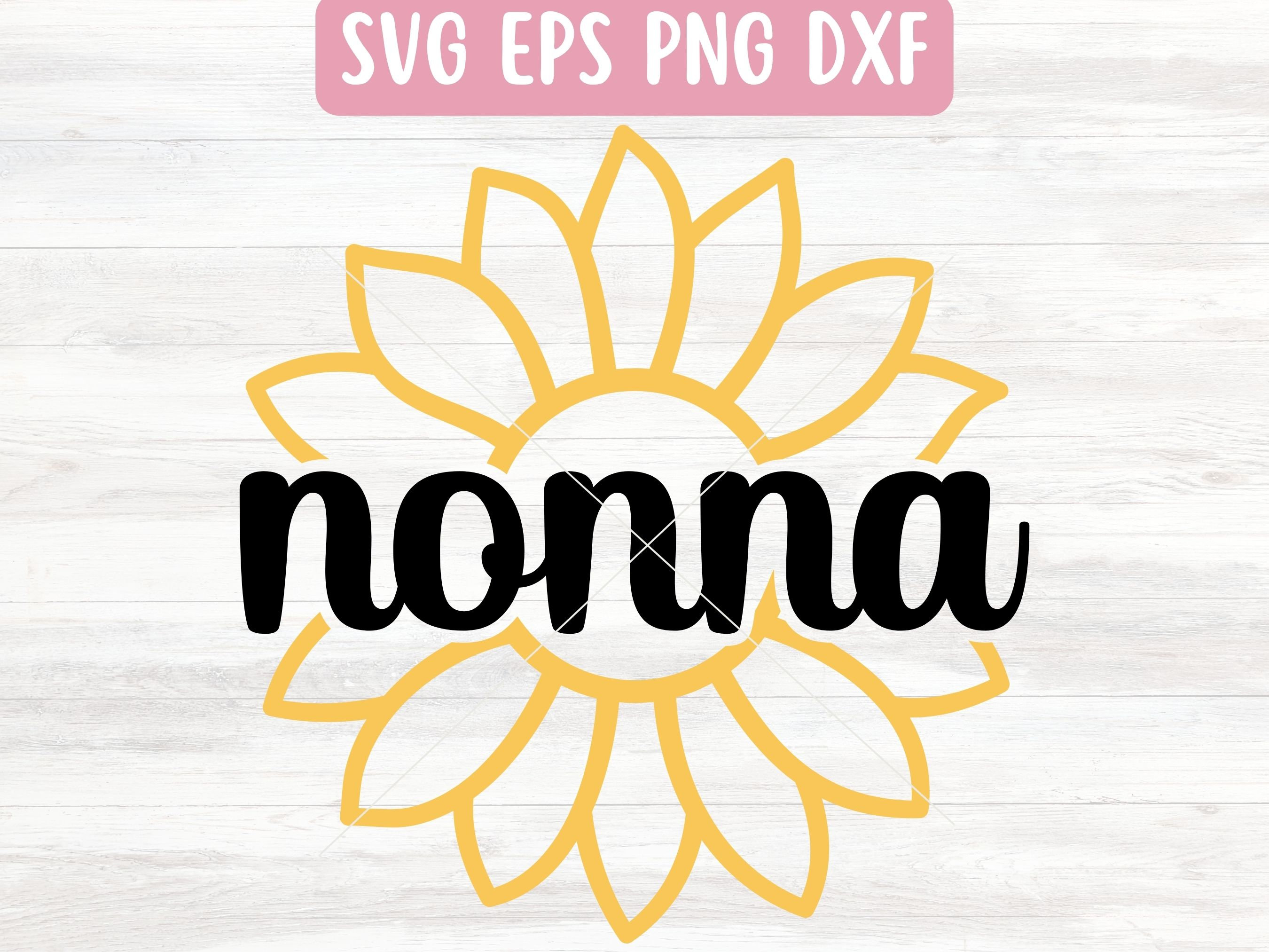 Nonna SVG File for Cricut Mothers Day SVG Shirt Design - Etsy