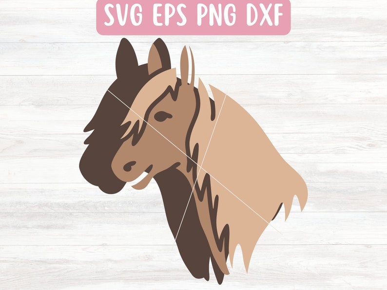 Horse Face SVG File for Cricut, Horse Lover SVG Gift, Horse Head Svg ...