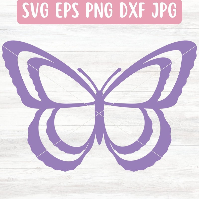 Purple Butterfly - Etsy