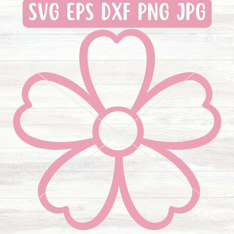 Flower Simple - Etsy