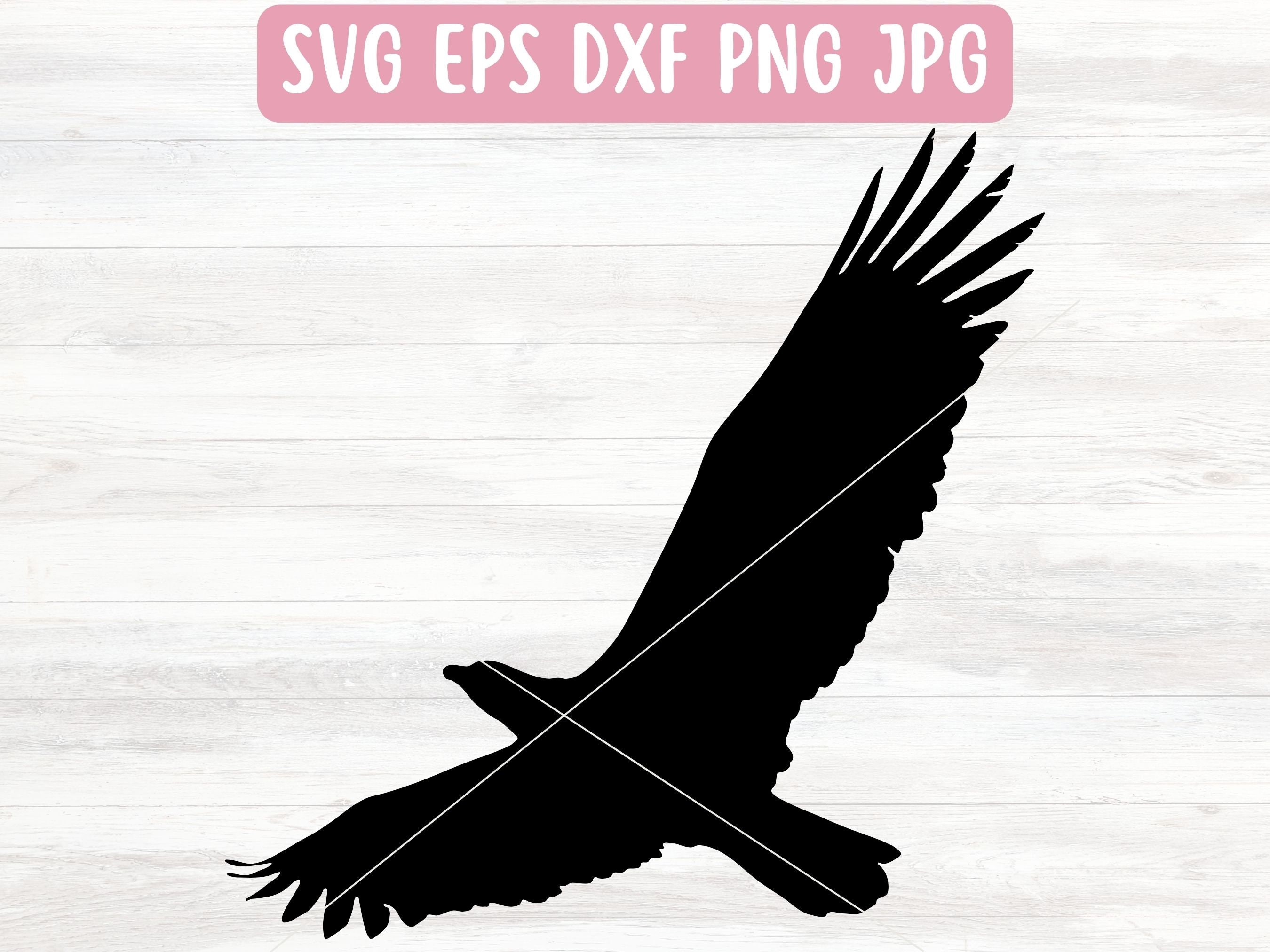 Eagle SVG File for Cricut, Flying Eagle SVG for Silhouette, Eagle ...